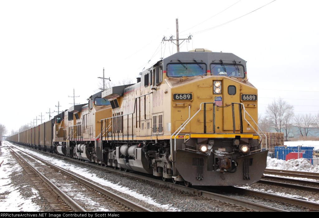 UP 6689, 6997 & 2404